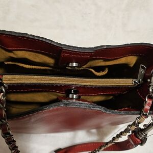 Patricia Nash | Bags | Patricia Nash Leather Ledra Tooled Bucket Bag ...